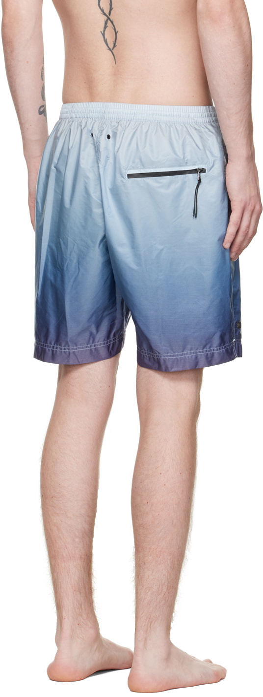 True Tribe Blue Neat Steve Swim Shorts True Tribe