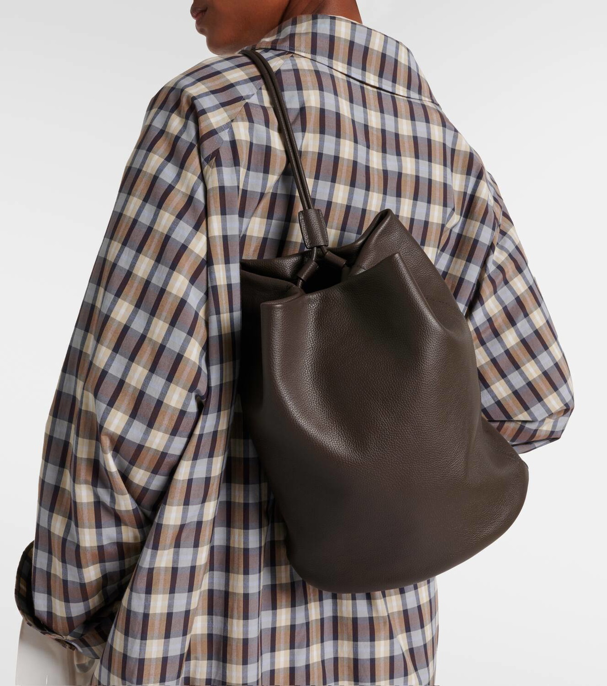 The Row Joe leather backpack The Row