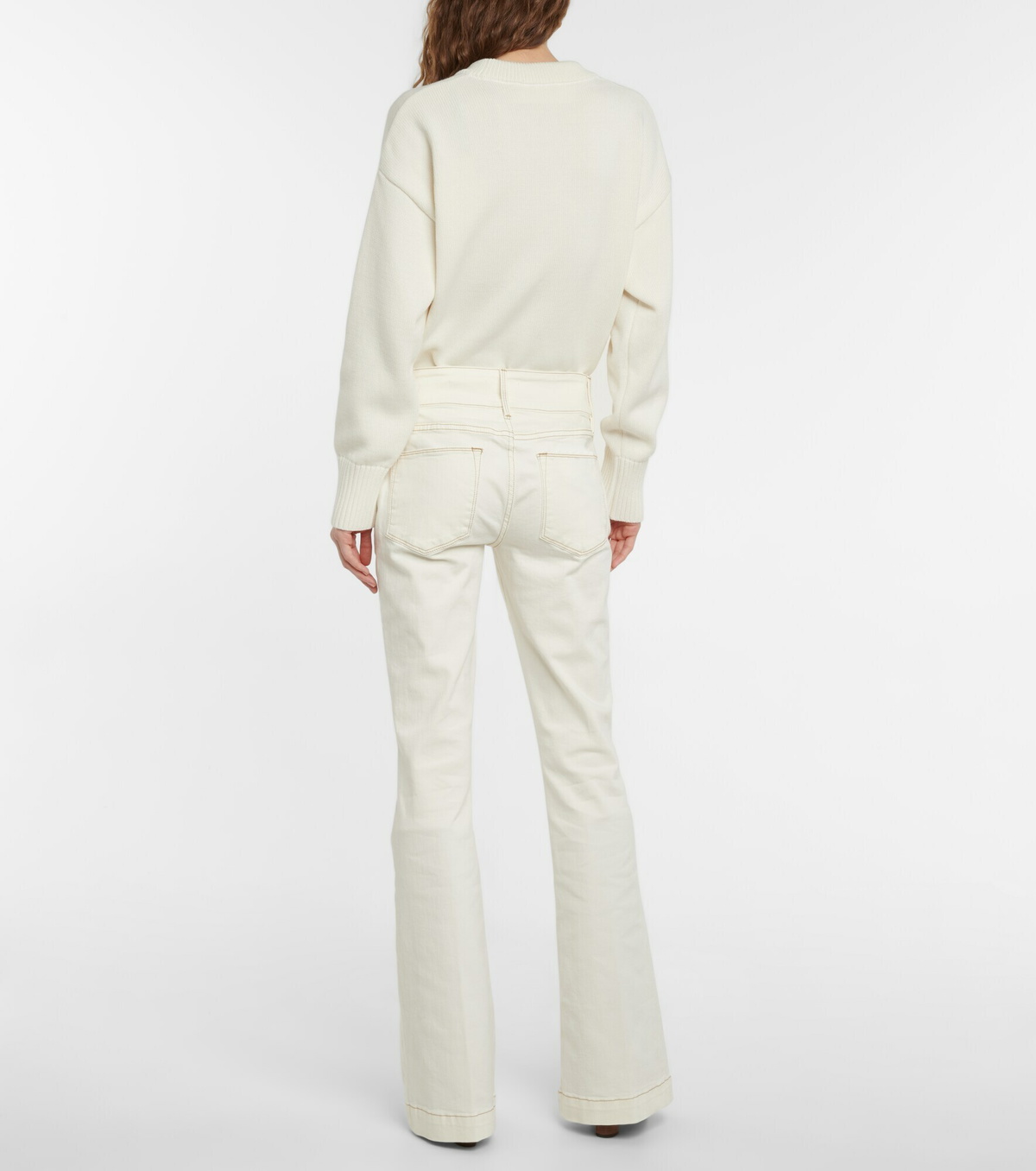 Frame - Le High Flare high-rise flared jeans Frame Denim