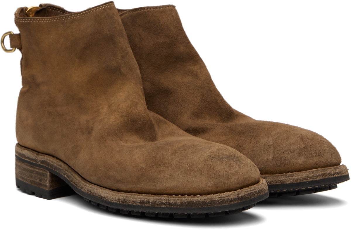 UNDERCOVER Tan Guidi Edition UC1E4F01 Boots Undercover