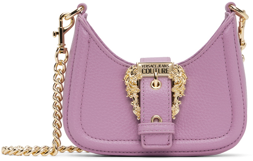 Versace Jeans Couture Purple Couture I Bag Versace