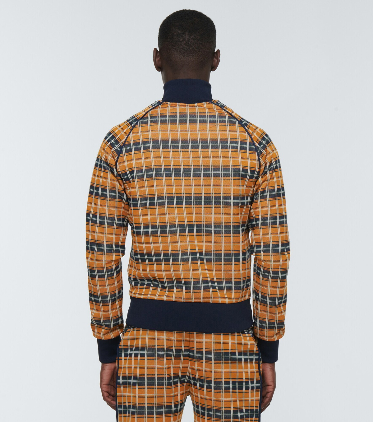 Wales Bonner - Samuel checked track jacket Wales Bonner
