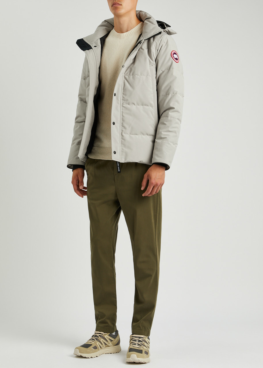 Canada Goose Wyndham Quilted Arctic Tech Parka , Men's Designer Parka ...