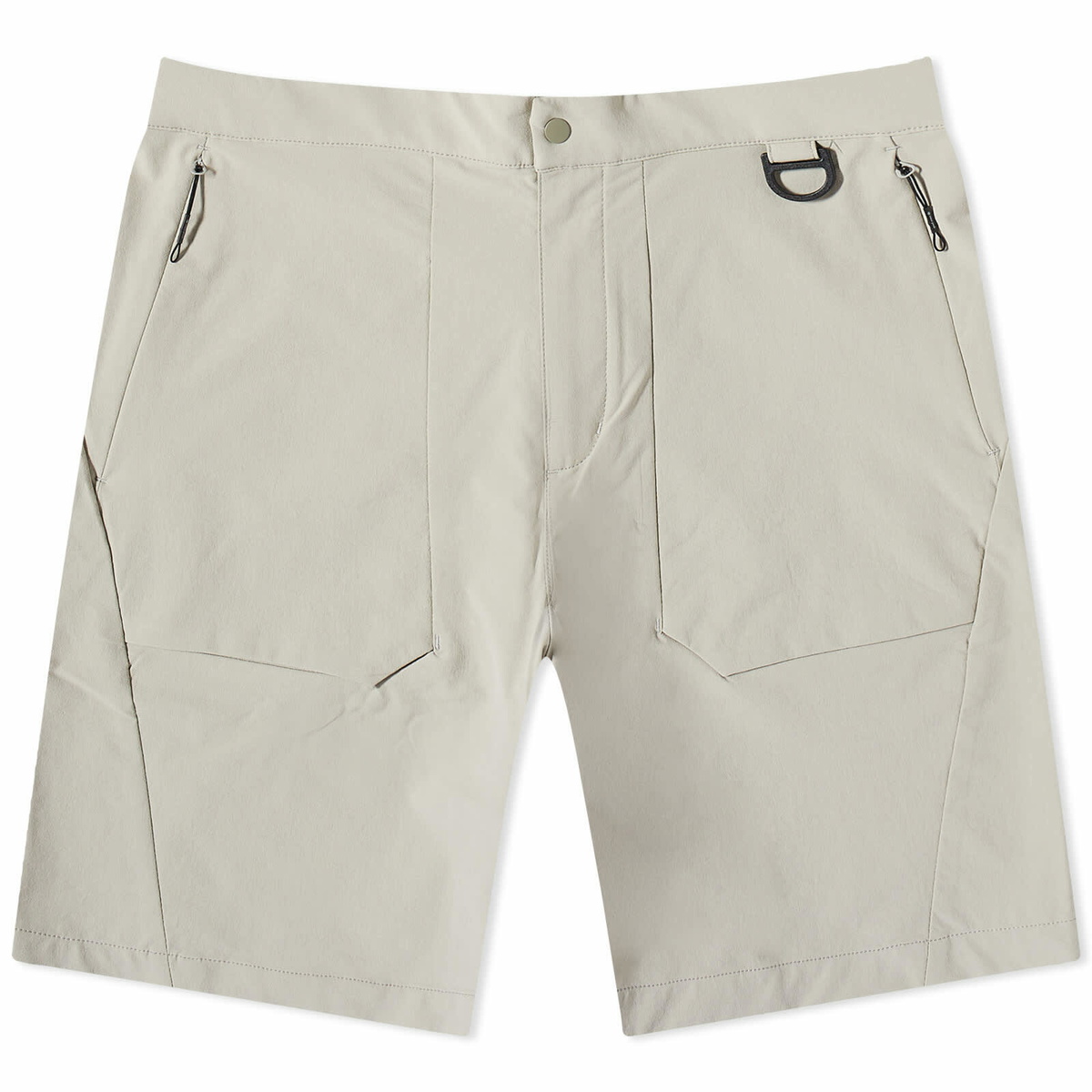 Snow Peak Men's Active Comfort Short in Beige Snow Peak