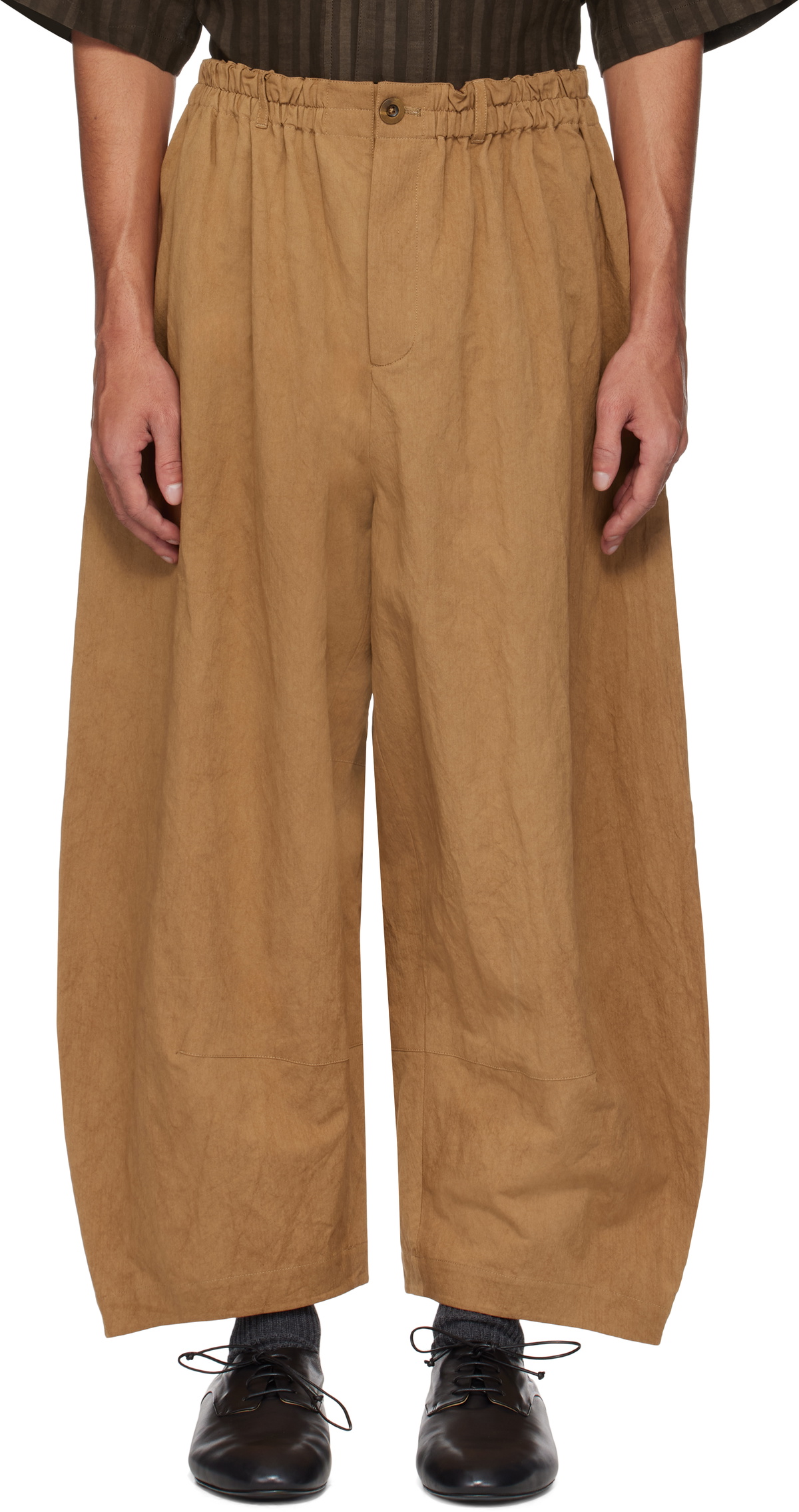 Aviva Jifei Xue Tan Cocoon Trousers Aviva Jifei Xue