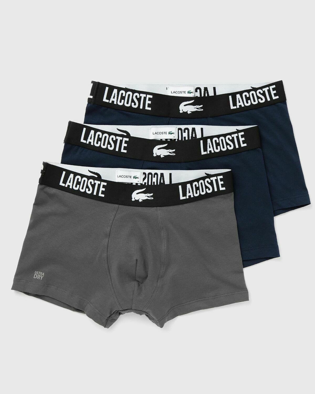 Lacoste Pack De 3 Boxers Courts Blue Boxers & Briefs Lacoste
