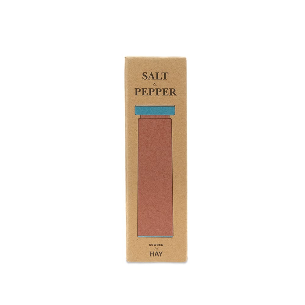 HAY Salt & Pepper Shaker - Medium in Terracotta HAY