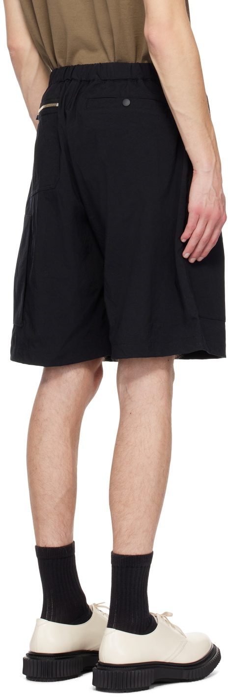 UNDERCOVER Black Zip Shorts Undercover