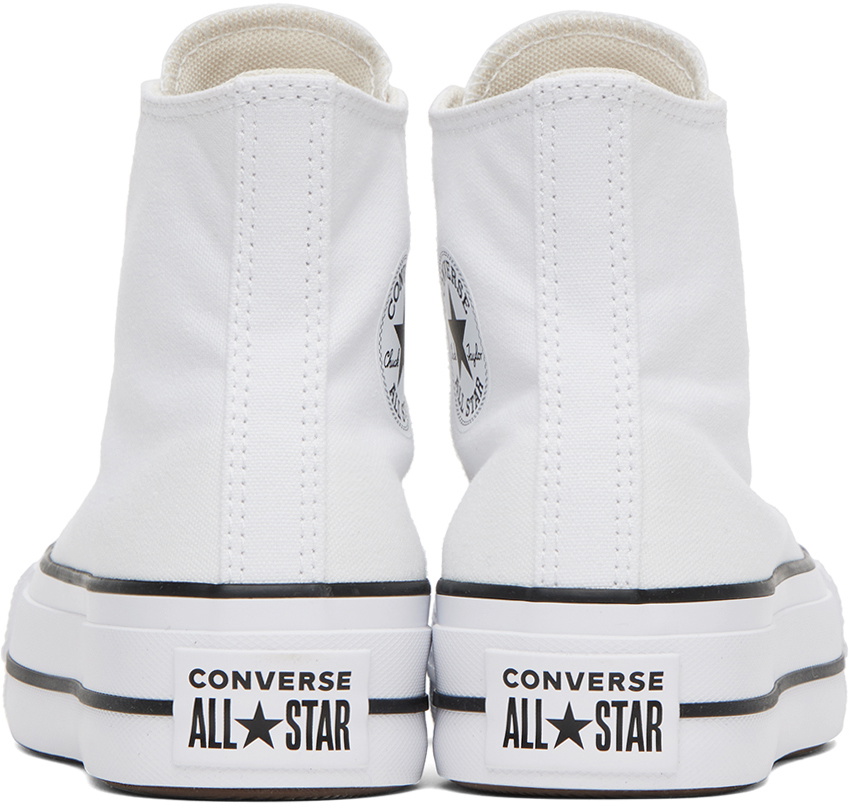 Converse White Chuck Taylor All Star Lift Hi Sneakers Converse