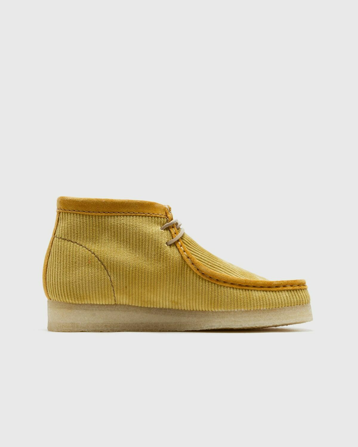 Clarks Originals Mayde X Wallabee Boot Yellow Boots Clarks Originals
