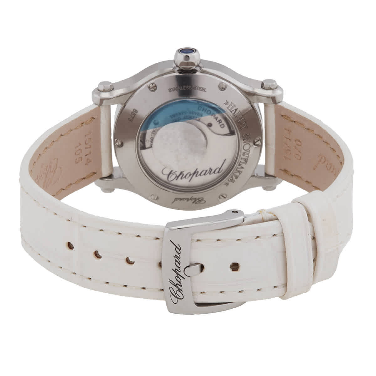 Chopard Happy Snowflakes Automatic Chronometer Ladies Watch 278573-3022 ...