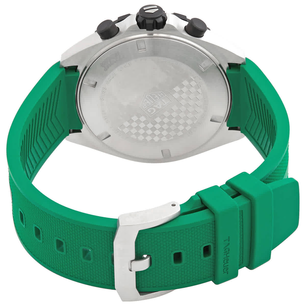 Tag Heuer Formula 1 Chronograph Quartz Green Dial Mens Watch CAZ101AP ...