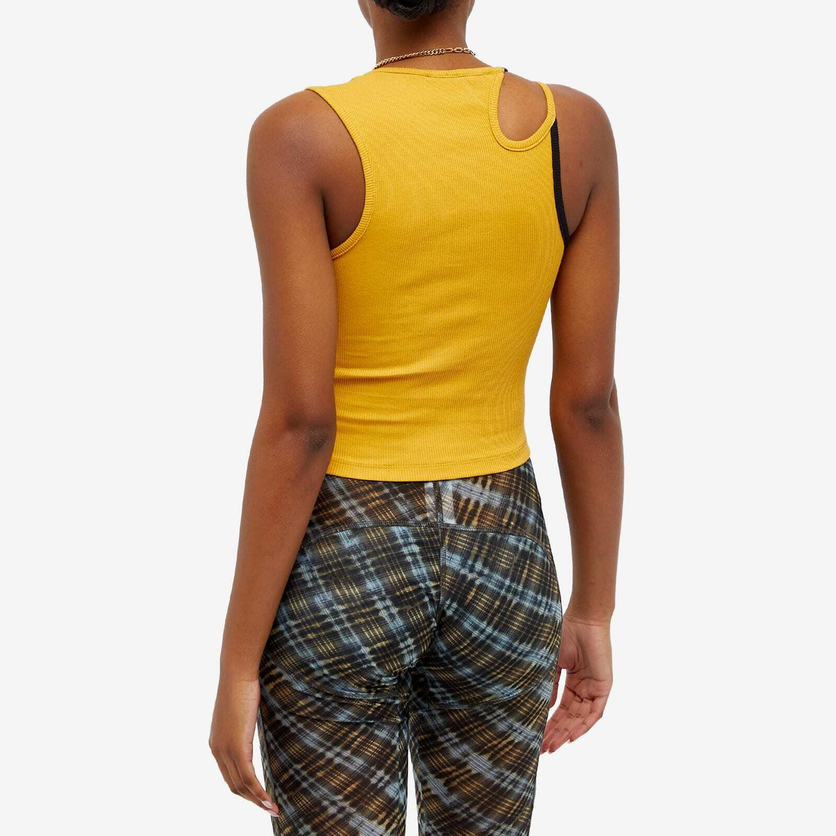 Ottolinger Women's Rib Tank Top in Honey Brown Ottolinger
