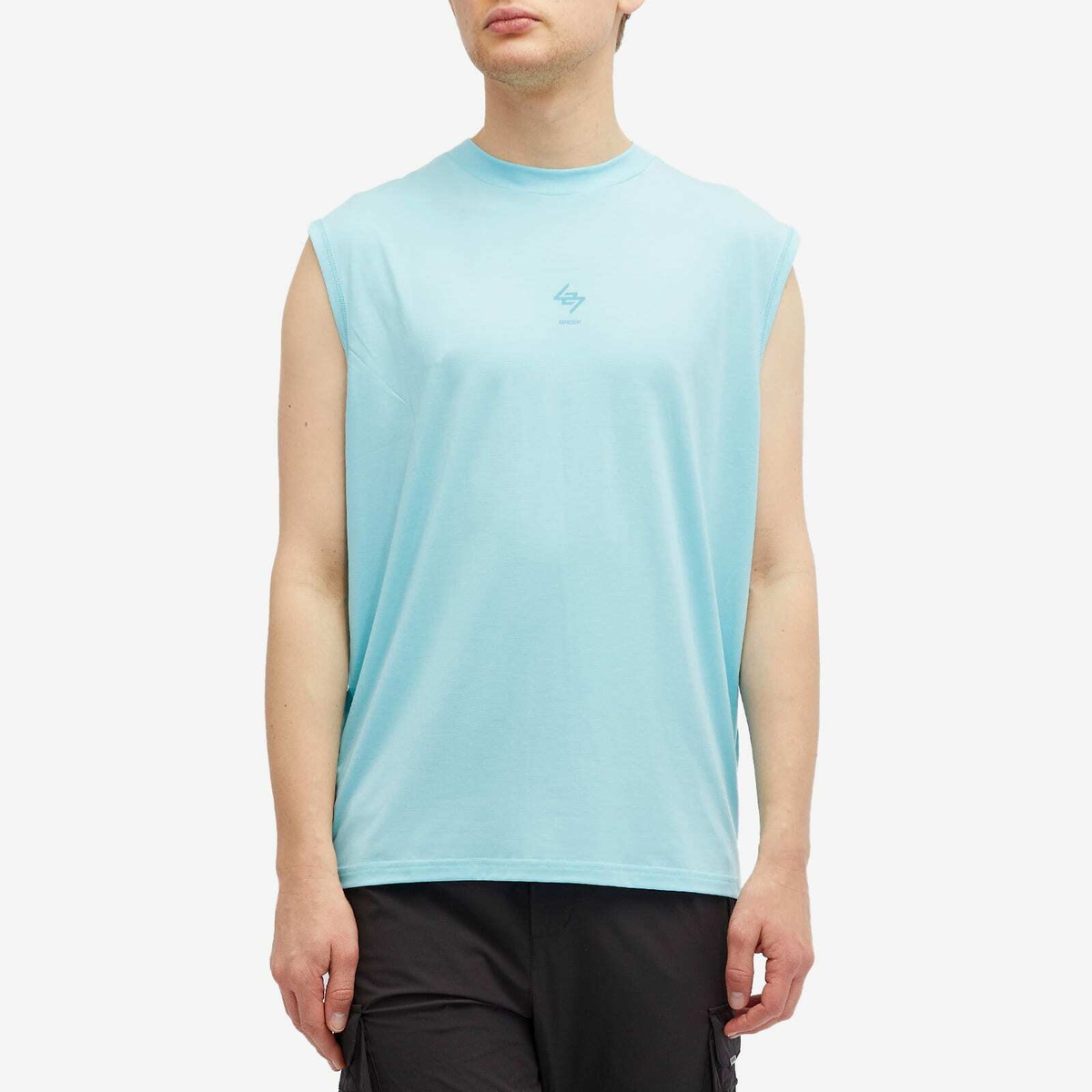 Represent Men's 247 Oversize Tank in Ultra Blue Represent