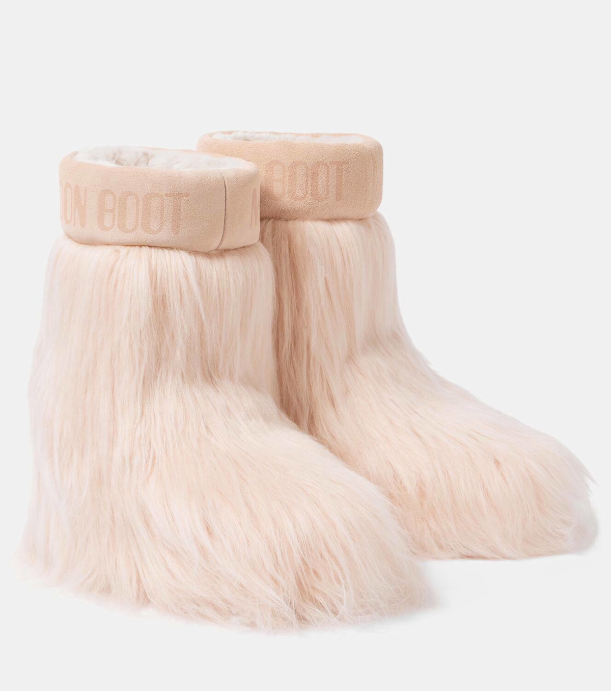 Moon Boot Icon Yeti faux fur-trimmed snow boots Moon Boot