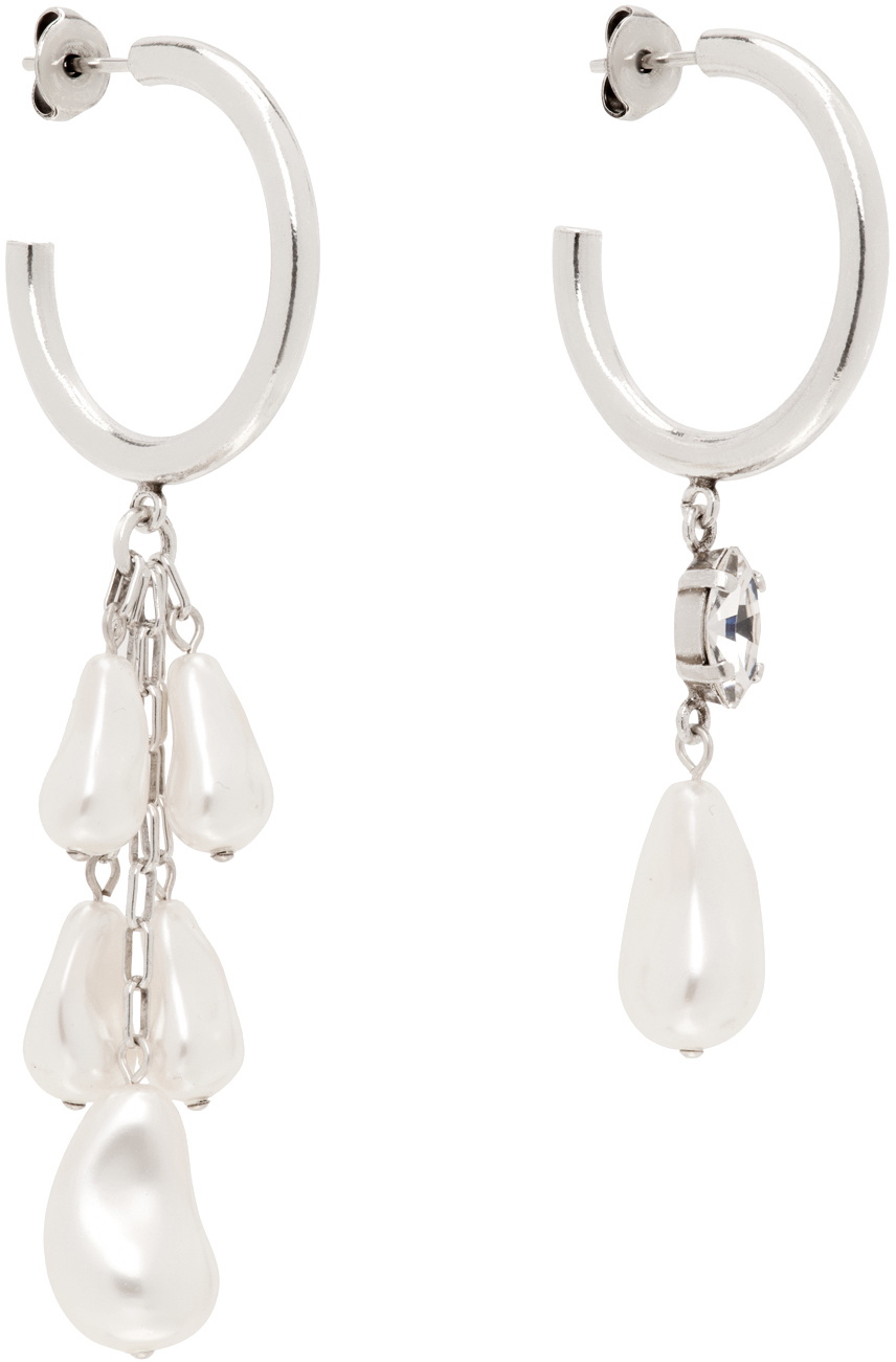 Isabel Marant Silver Rain Drop Earrings Isabel Marant