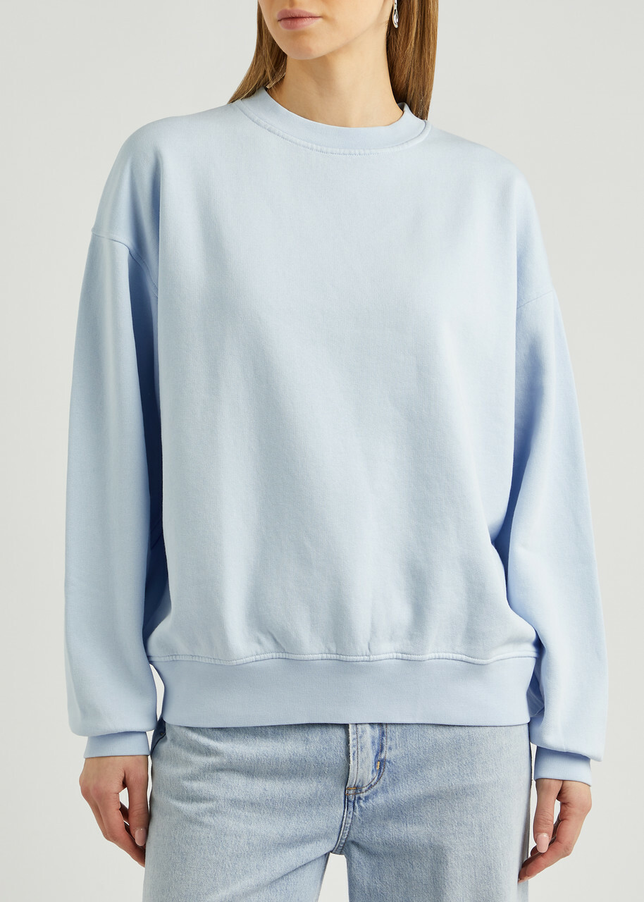 Colorful Standard Cotton Sweatshirt Light Blue Colorful Standard