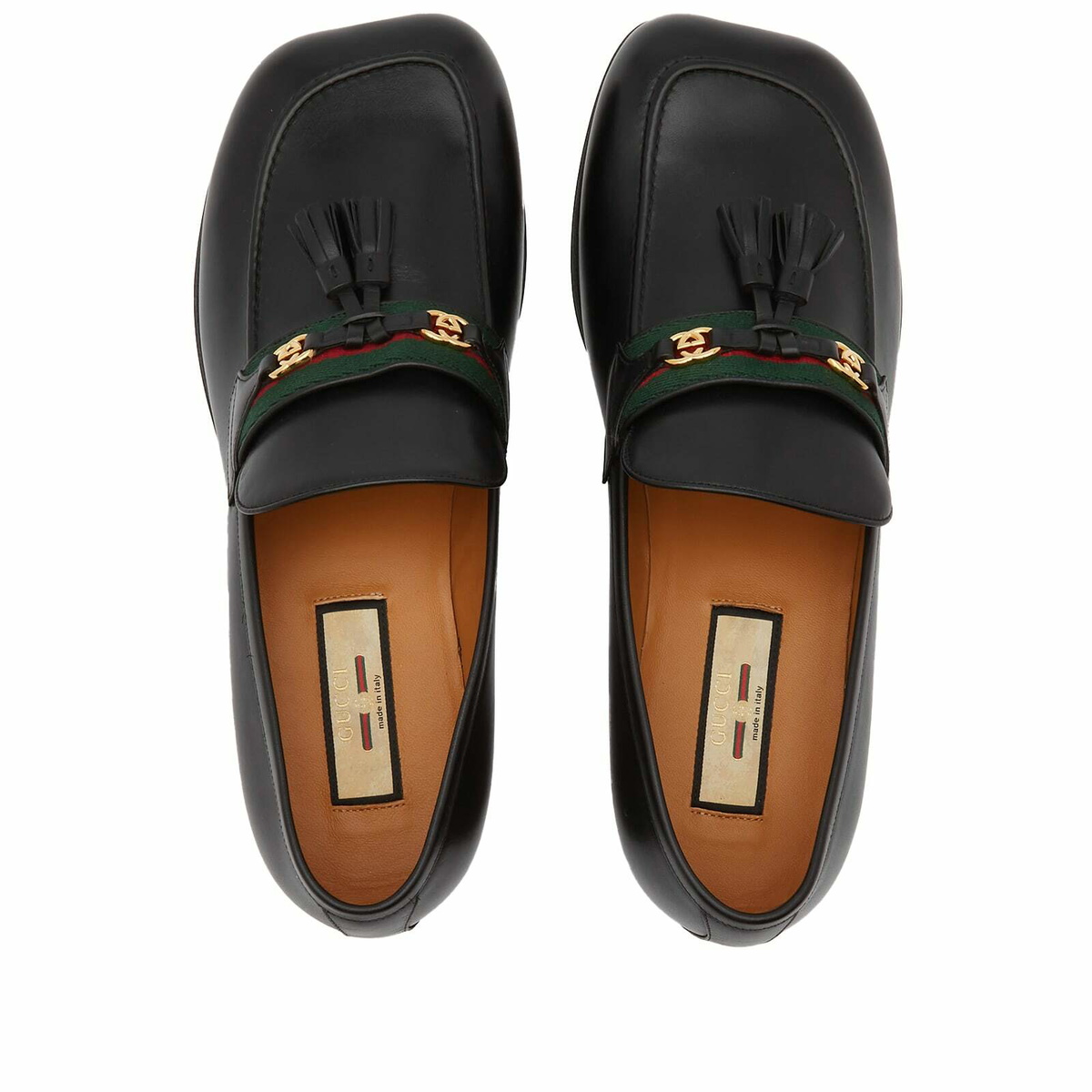 Gucci Men's Twingberg Runway Paride Loafer in Black Gucci