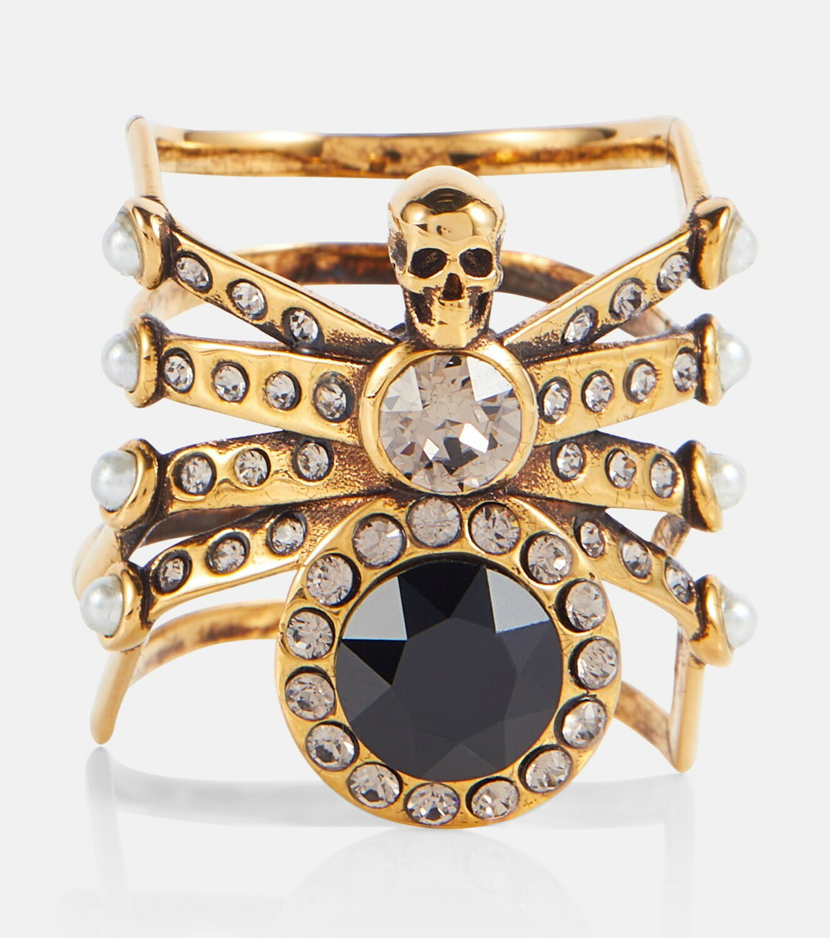 Alexander McQueen Spider embellished ring Alexander McQueen