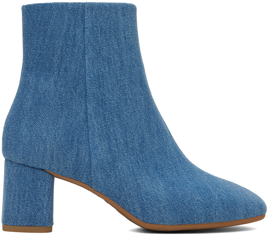 Repetto Blue Phoebe Boots Repetto