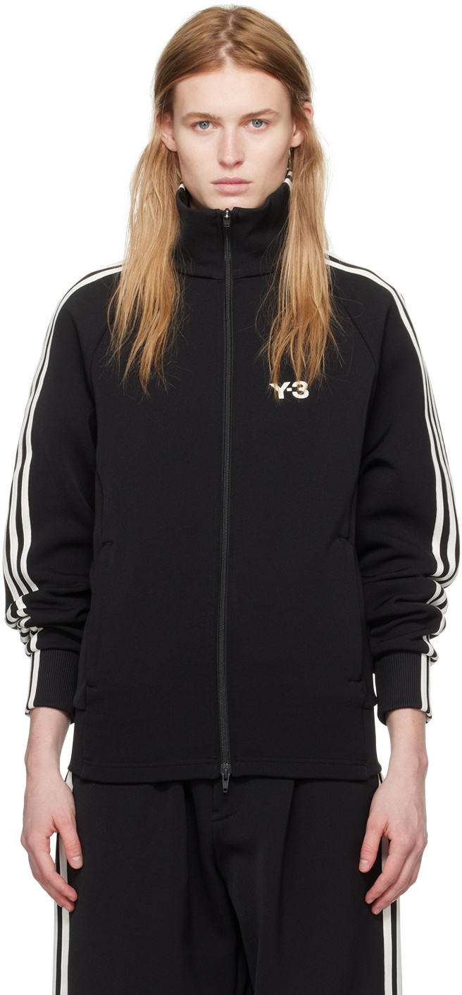 Y-3 Black 3-Stripes Track Jacket Y-3
