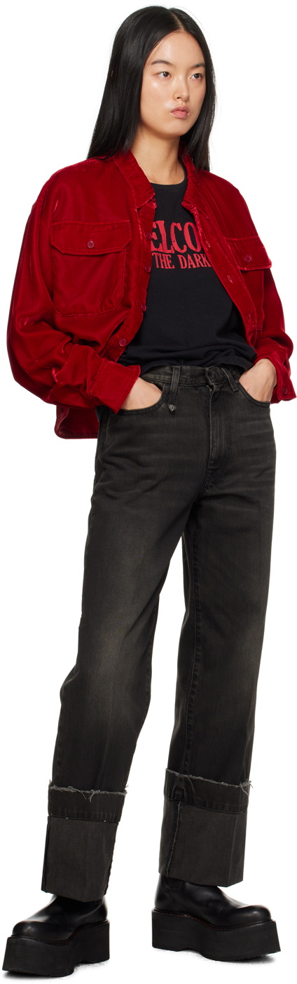 R13 Red CPO Jacket R13