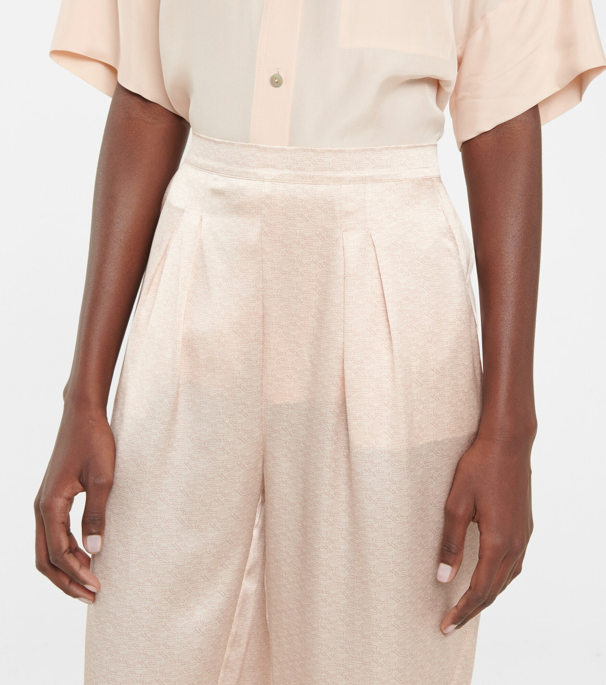 Eres - Blason silk satin pants ERES