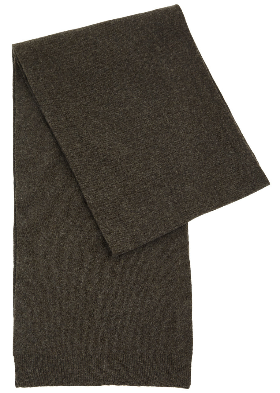 Colorful Standard Wool Scarf - Dark Brown - One Size Colorful Standard