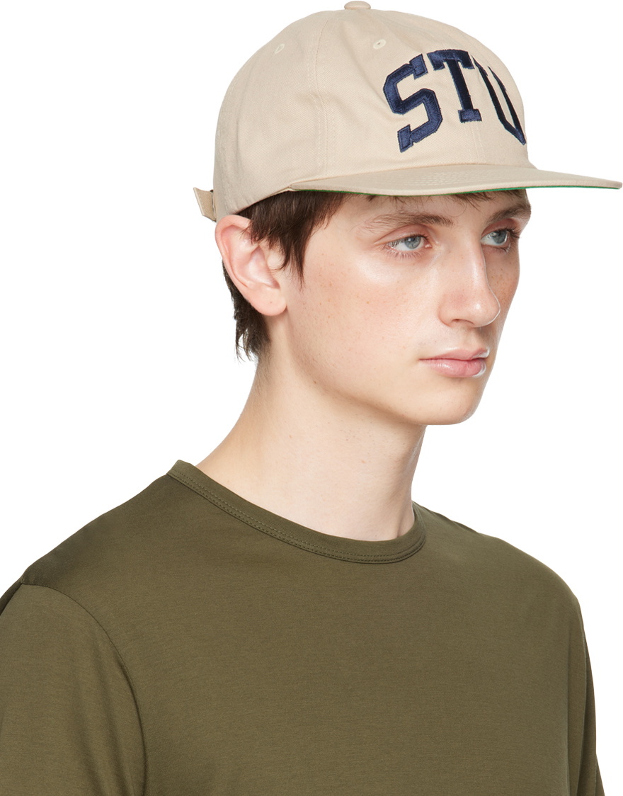Stüssy Beige STU Arch Cap Stussy