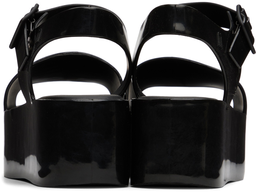 Melissa Black Melissa Mar Platform Sandals Melissa