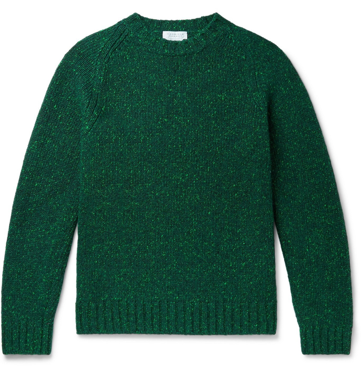 Gabriela Hearst - Juan Donegal Cashmere Sweater - Green Gabriela Hearst
