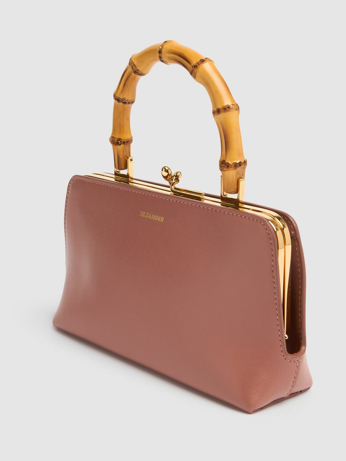 JIL SANDER Mini Goji Bamboo Leather Bag Jil Sander