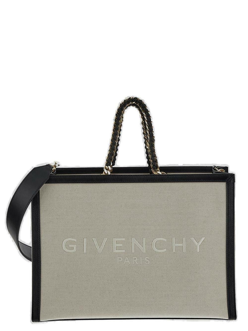 Givenchy Logo Embroidered Tote Bag Givenchy
