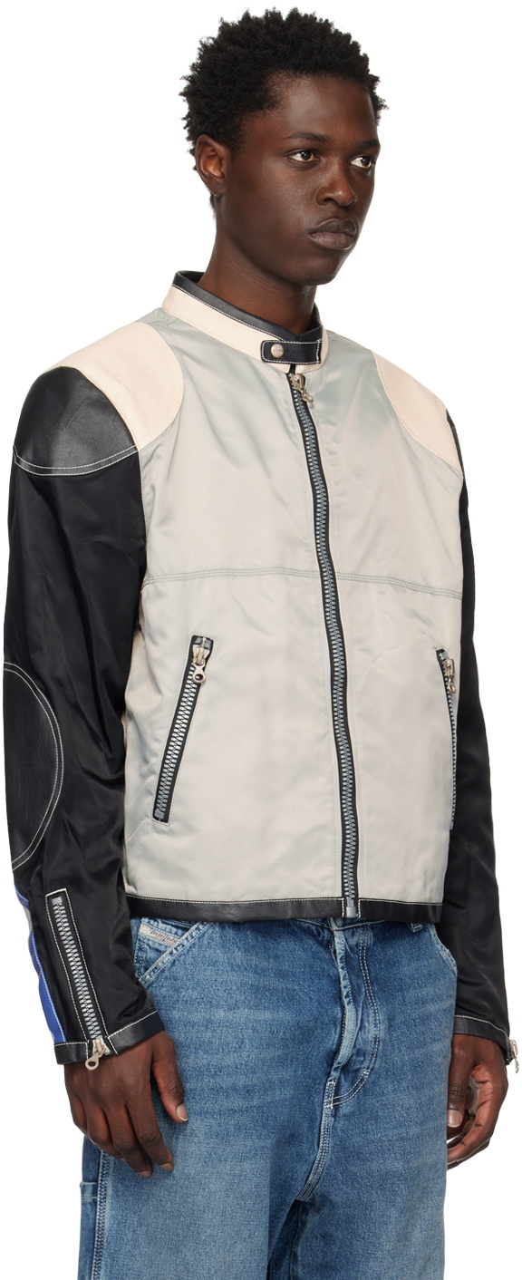 Diesel Black & Gray J-Kreator Jacket Diesel