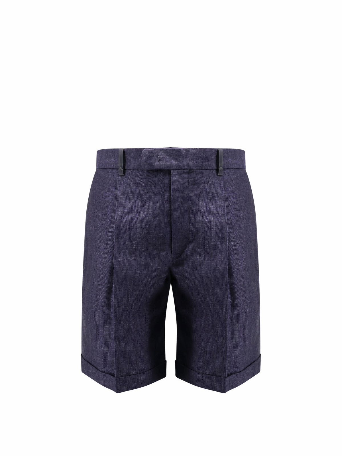 Berluti Linen Pleated Bermuda Shorts Berluti