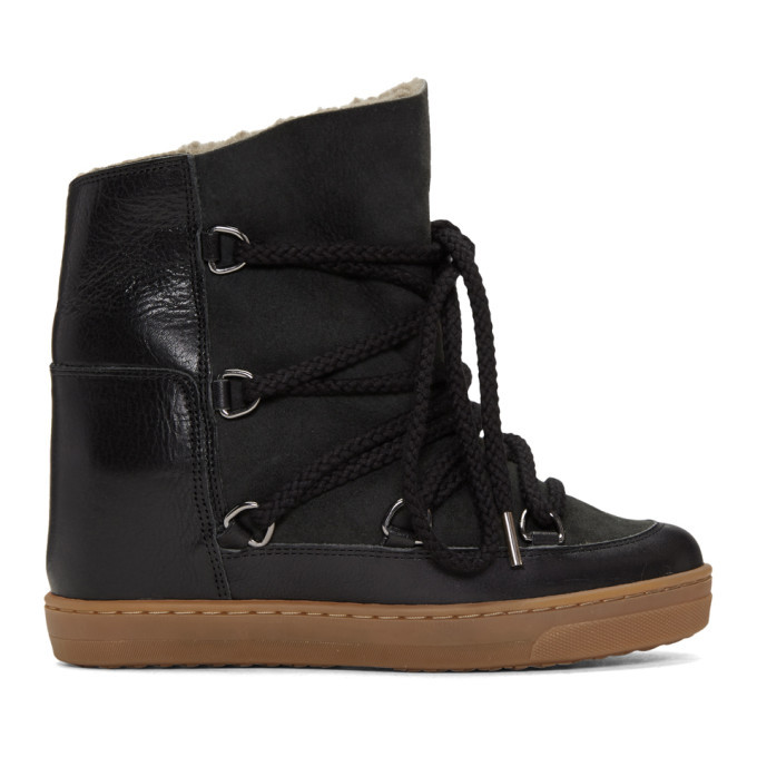 Isabel Marant Black Nowles Boots Isabel Marant