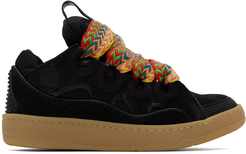 Lanvin Black Curb Sneakers Lanvin