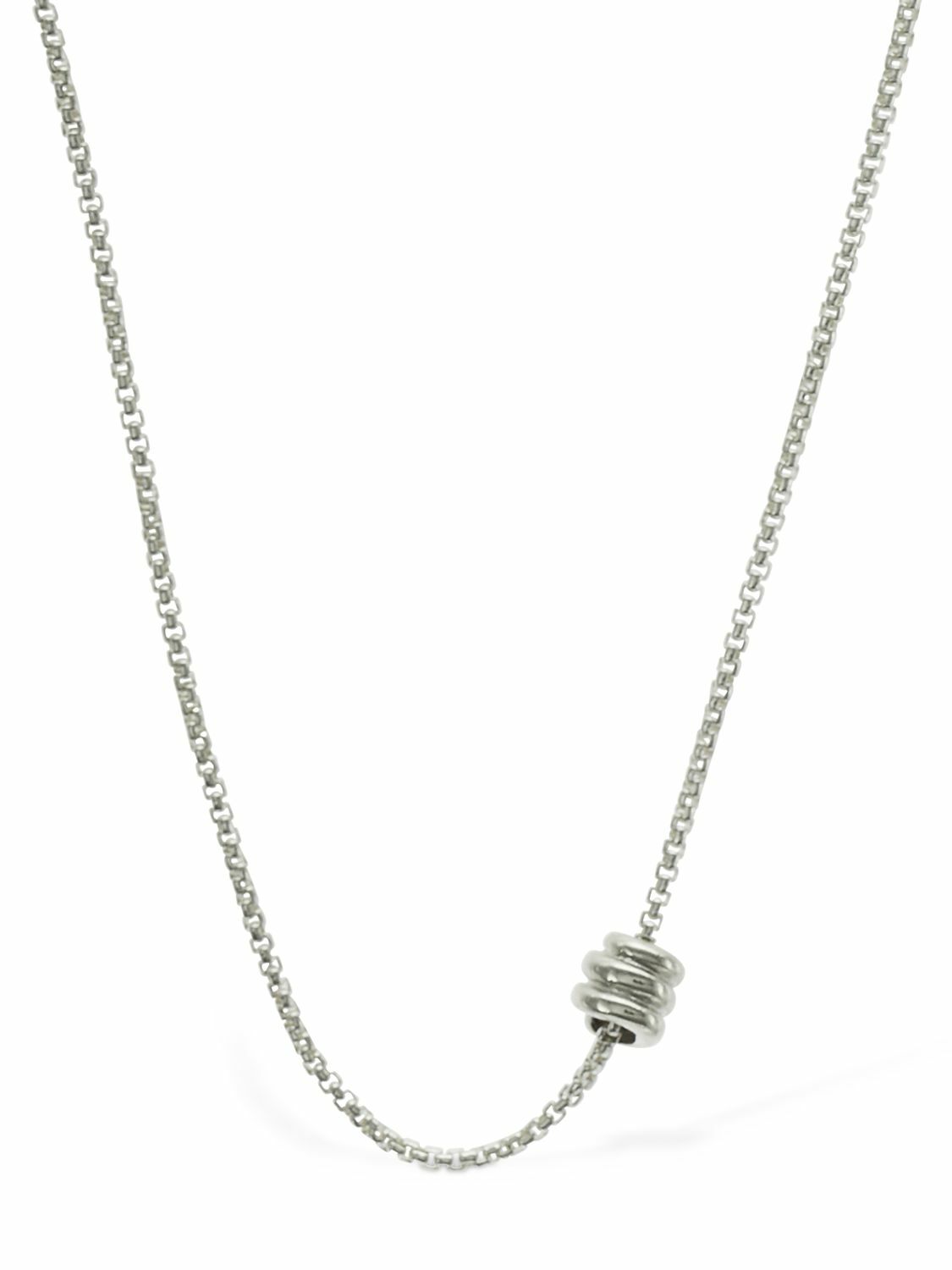 DODO - Sterling Silver Nodo Long Necklace Dodo