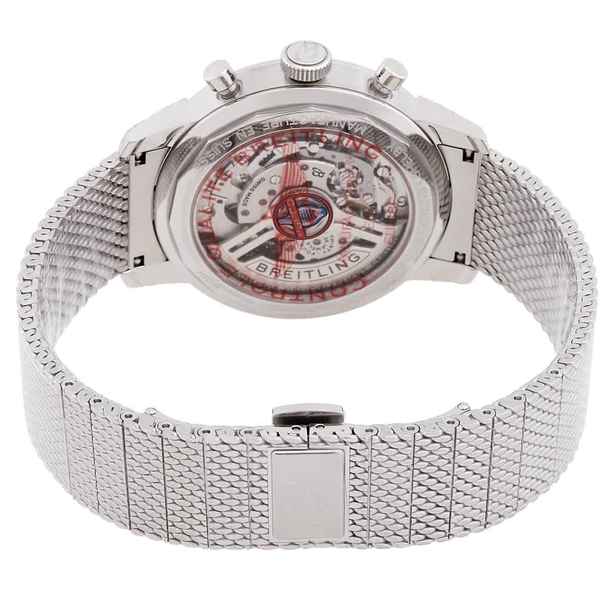 Breitling Top Time B01 Shelby Cobra Chronograph Automatic Blue Dial ...
