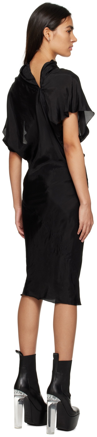 Rick Owens Black Seb Midi Dress Rick Owens