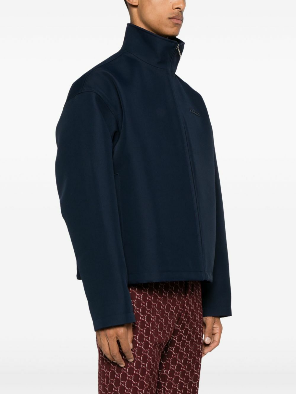Gucci Logo Embroidered Jacket Gucci