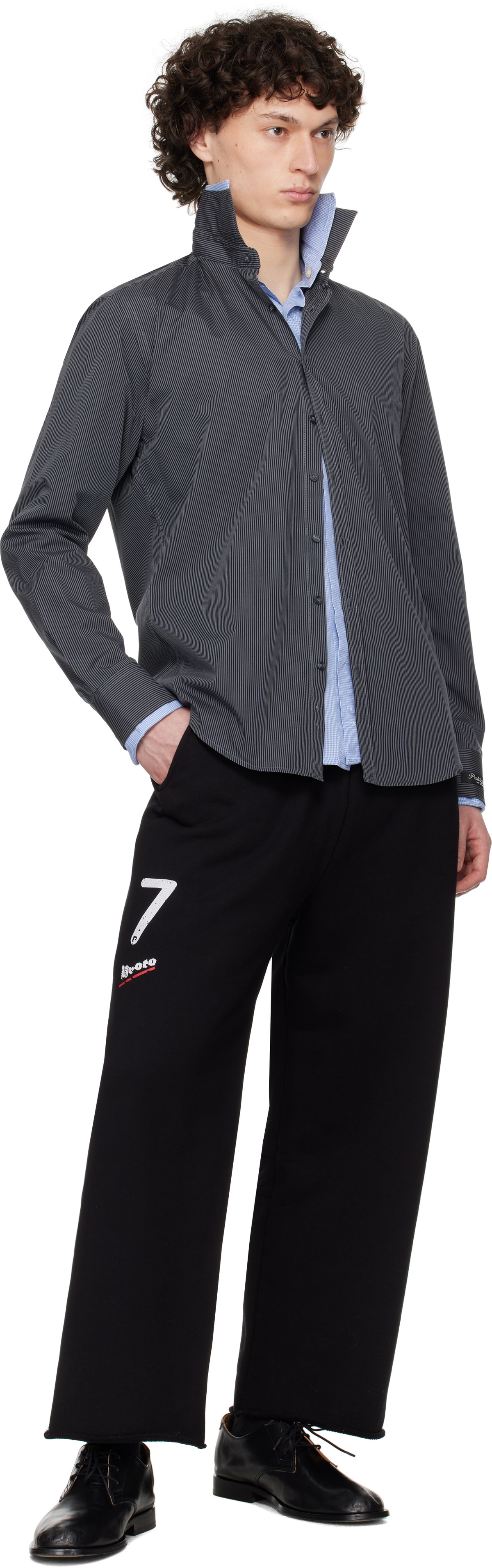 Prototypes Blue Double Layer Shirt PROTOTYPES