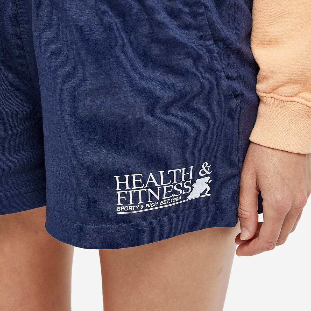 Sporty & Rich Women's Health & Fitness Disco Short in Navy/White Sporty ...