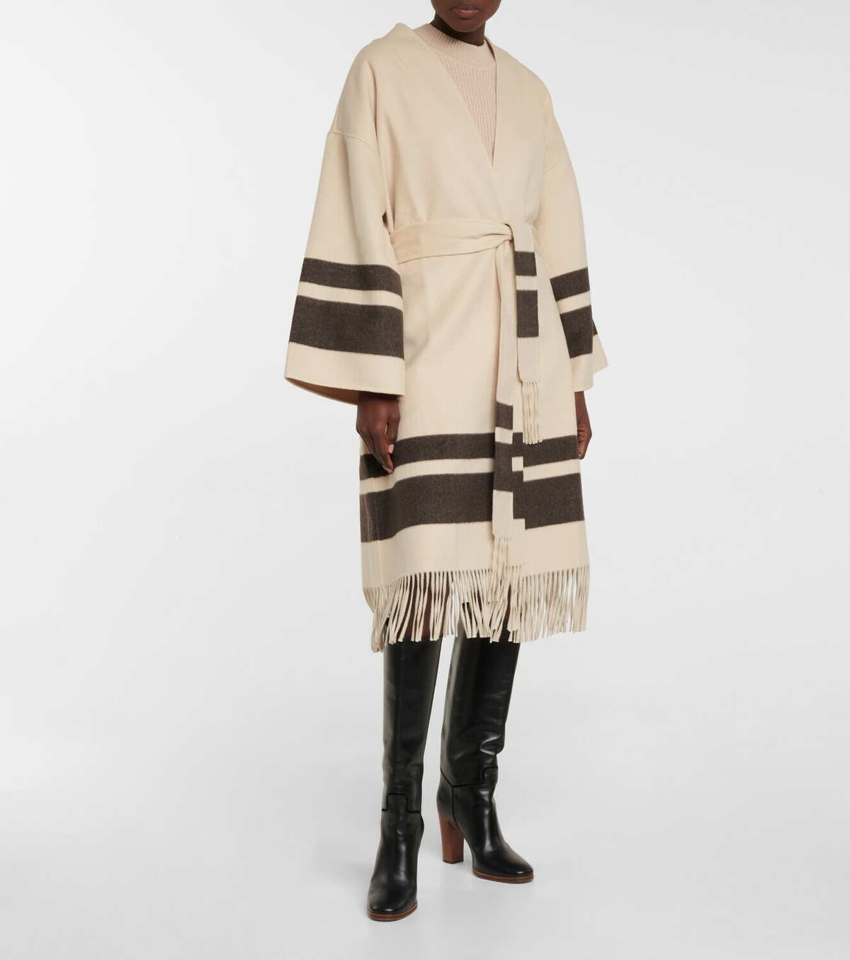 Zimmermann - Striped wool coat Zimmermann