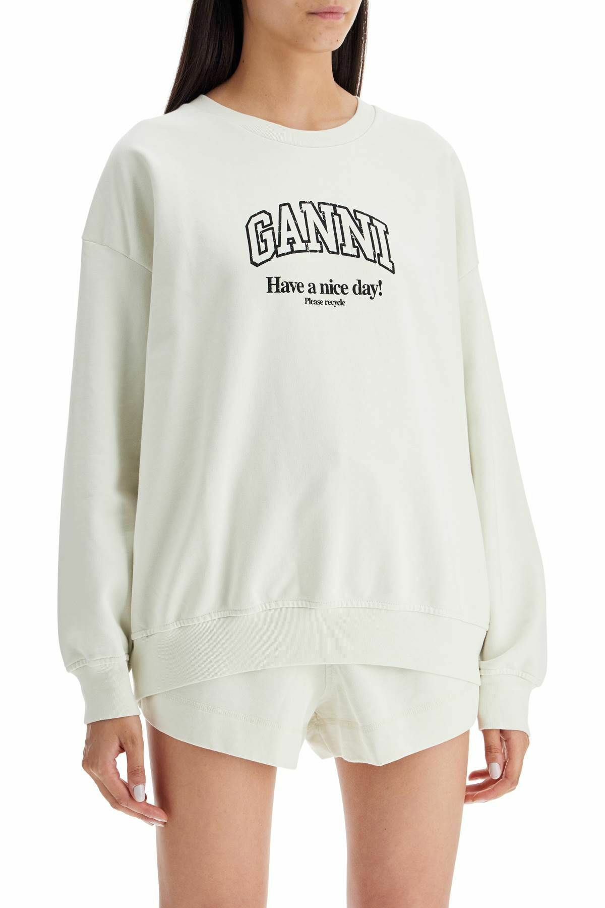 GANNI oversized isoli White GANNI
