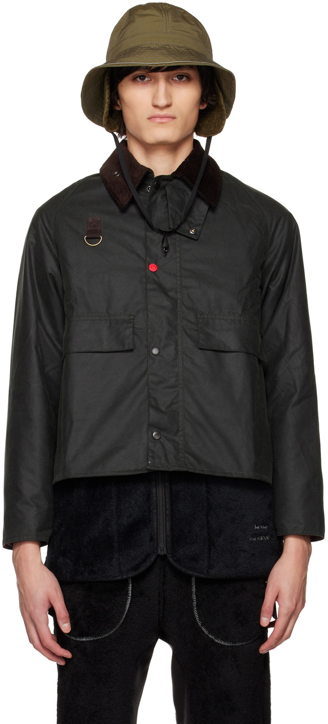 Barbour Green Waxed Jacket Barbour