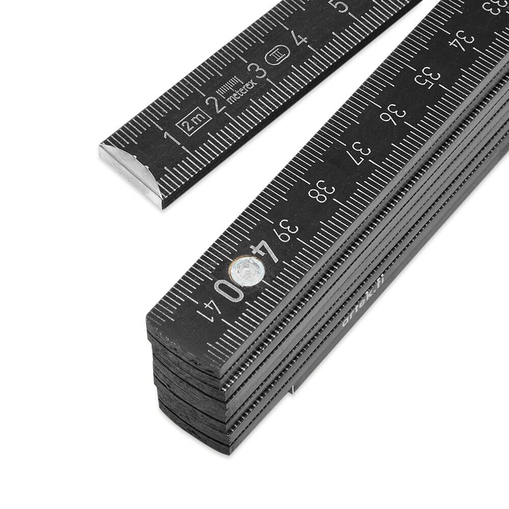 Artek Folding Ruler in Black Lacquered Beech Artek