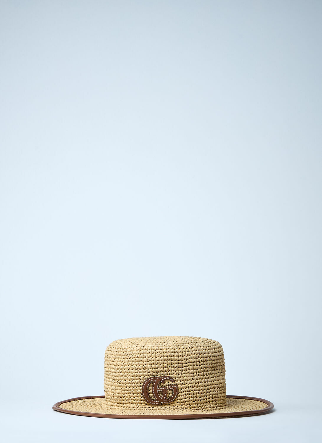 Gucci Straw Boater Hat Gucci