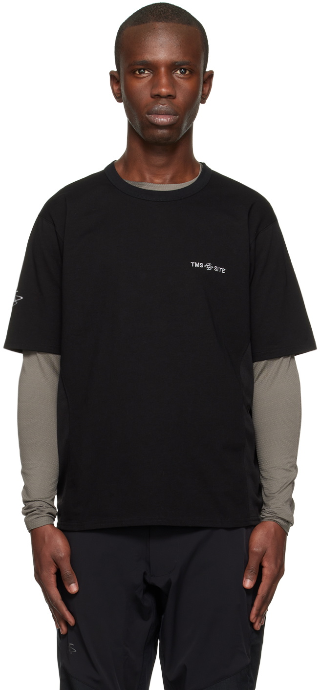 TMS.SITE SSENSE Exclusive Black T-Shirt
