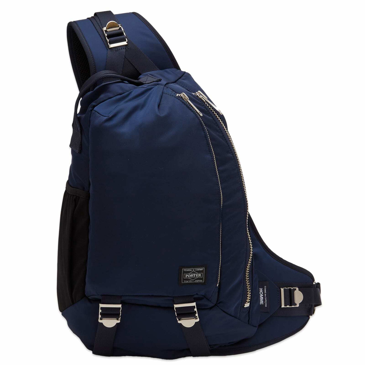 Comme des Garçons Homme Men's x Porter Yoshida Backpack in Navy Comme ...